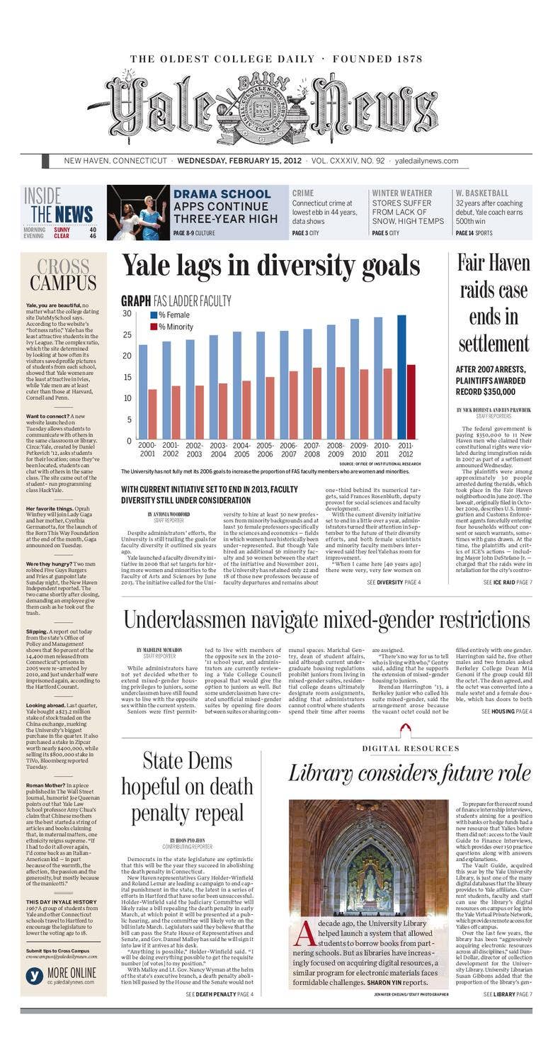 Today's Paper by Yale Daily News - Issuu