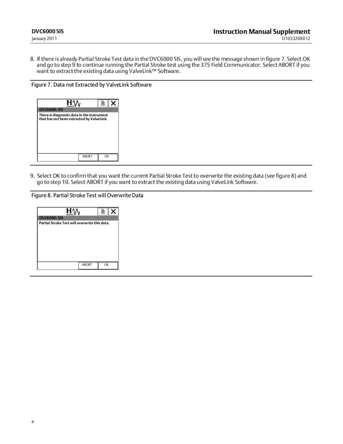 DVC6000 SIS Instrctn Manual Supplement Partial-Stroke-Test Jan 2011 by ...