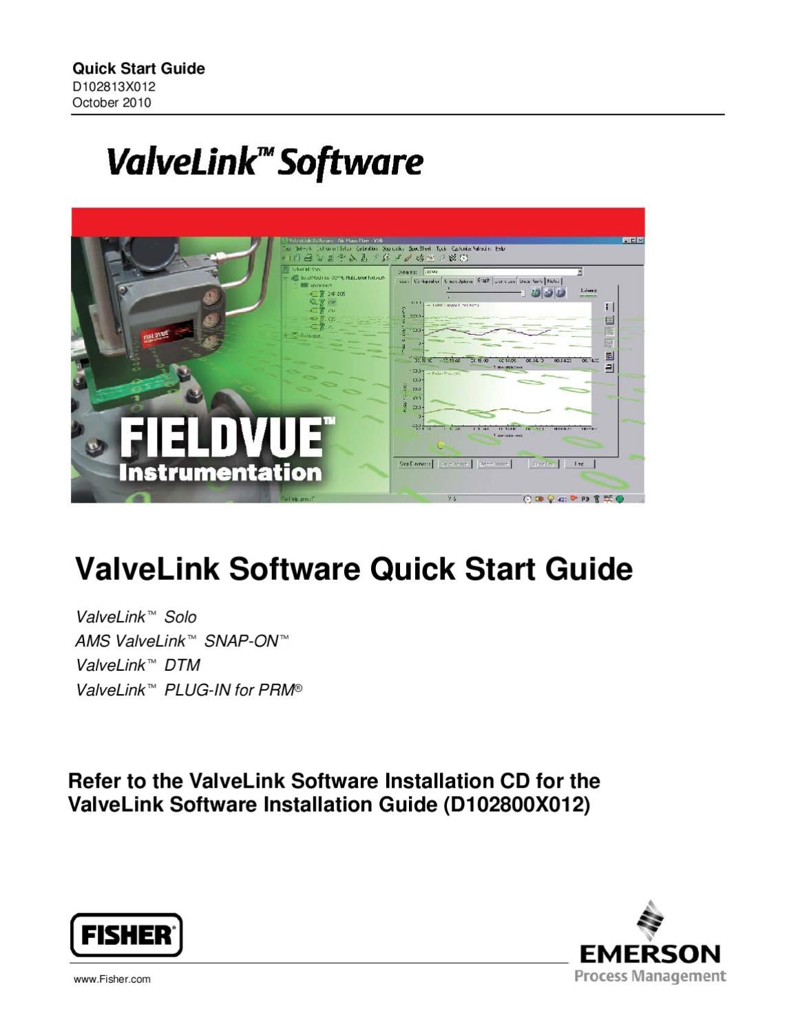 ValveLink Software Quck Start Guide Oct 2010 by RMC Process Controls & Filtration, LLC. - Issuu
