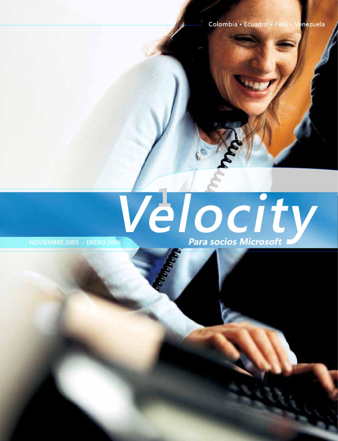 REVISTA VELOCITY MICROSOFT by George García - Issuu