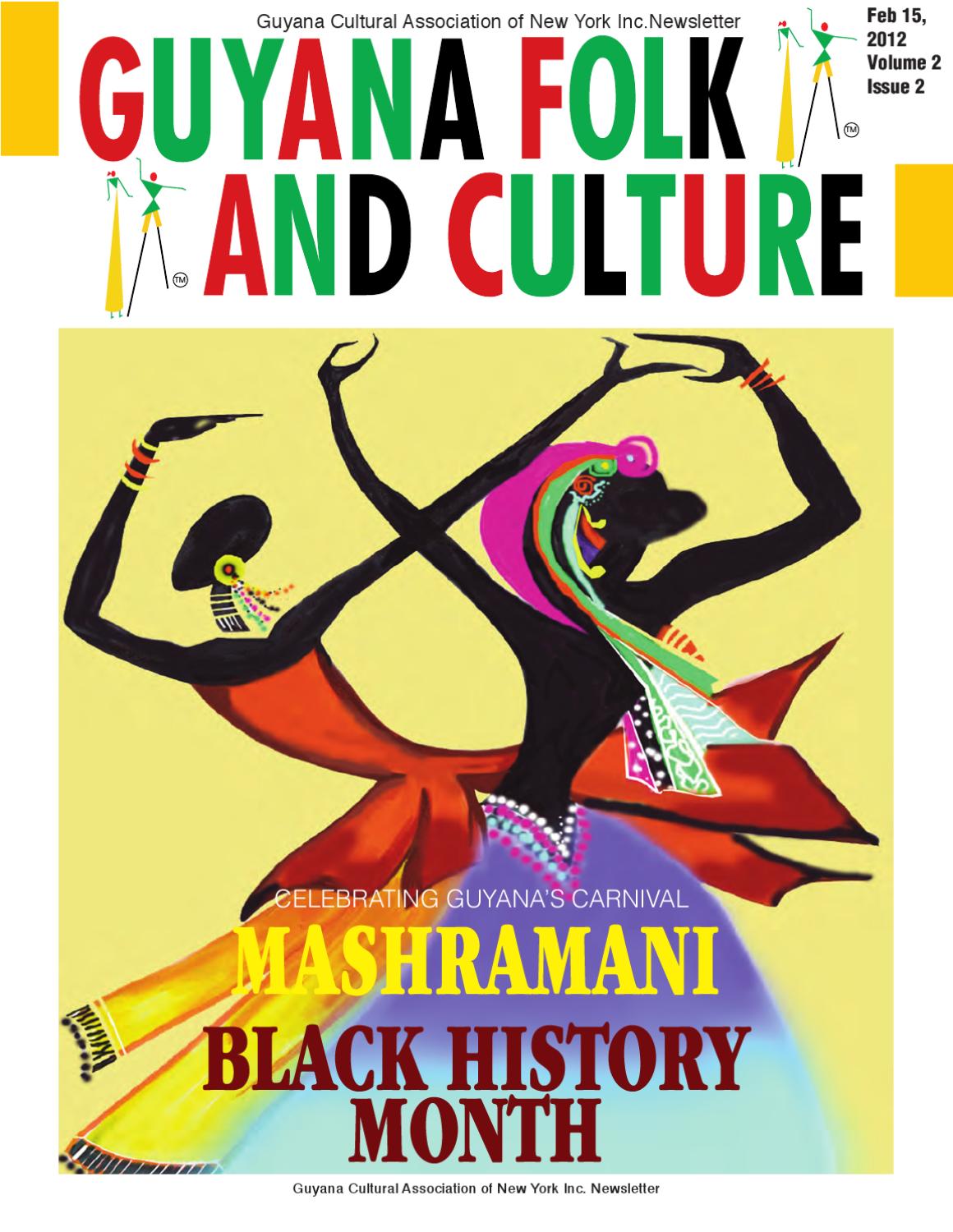 Guyana Cultural Association of New York Inc.Newsletter by Guyana ...