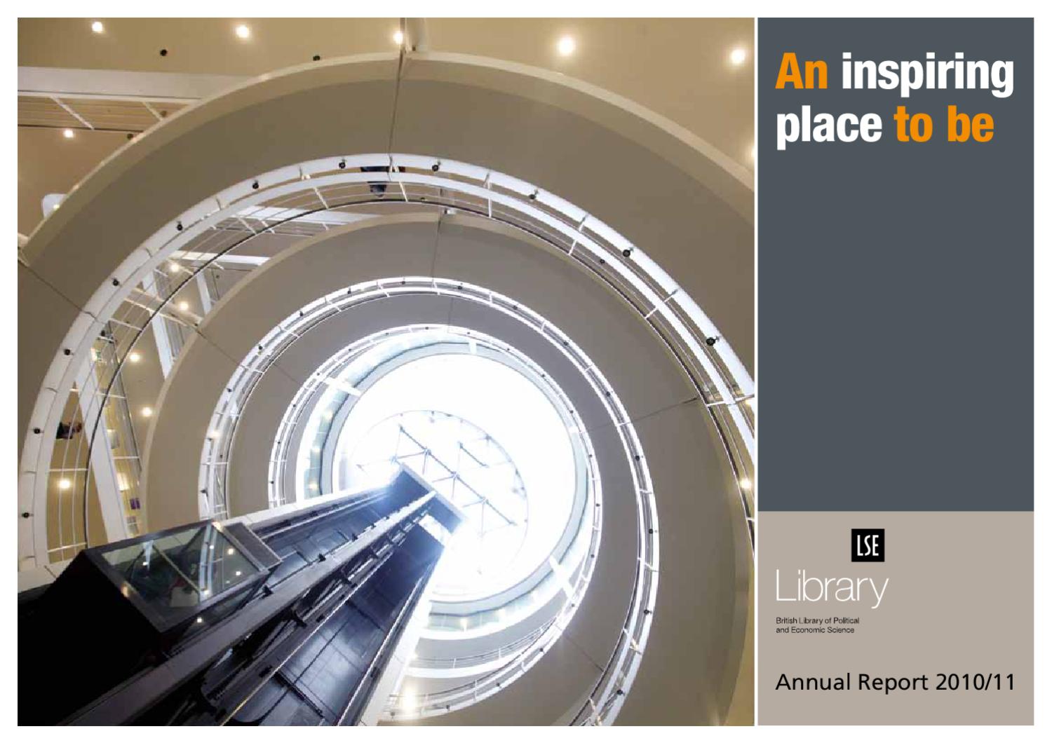 LSE Library Annual Report Test by London School of Economics - Issuu