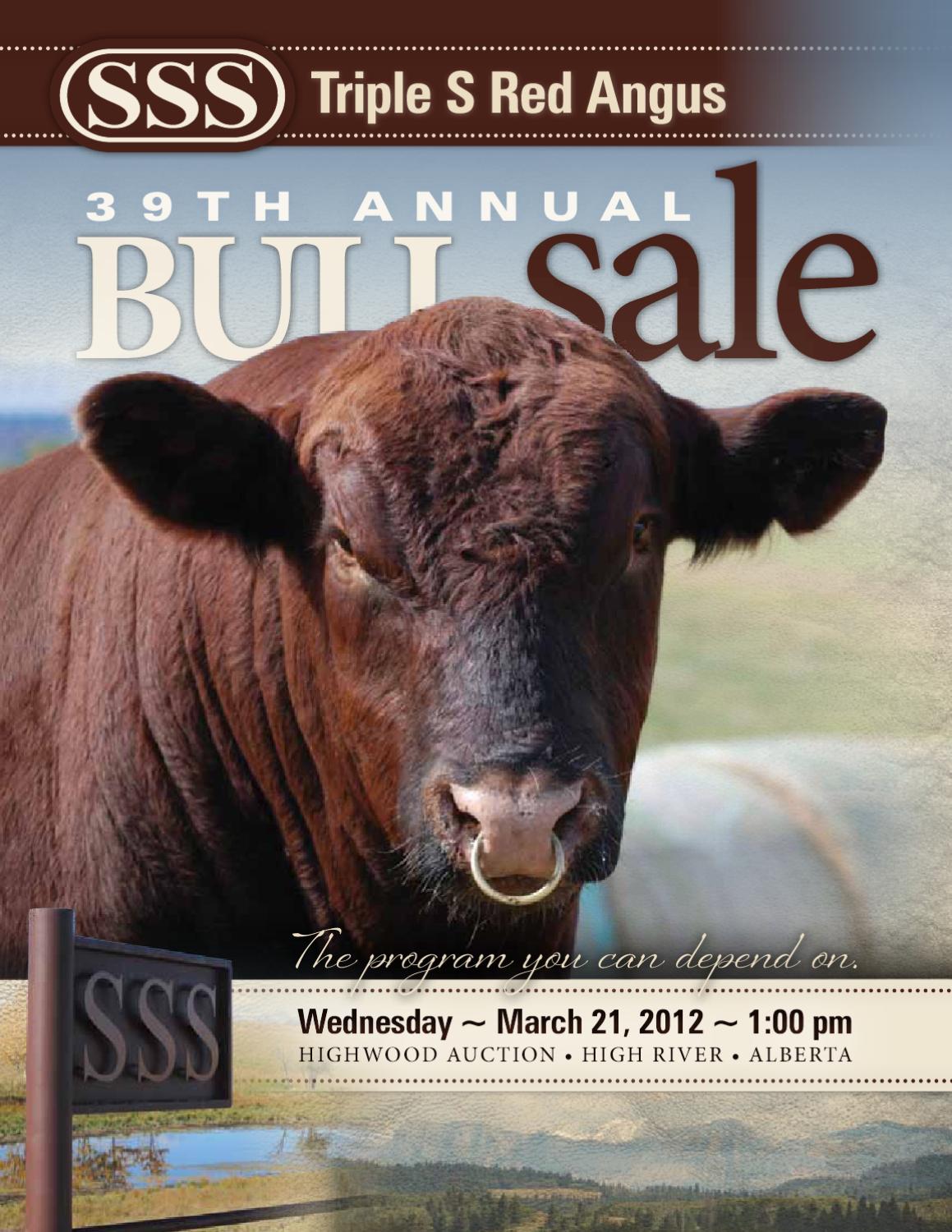 Triple S Bull Sale - 2012 by Catalogs by Top Stock - Issuu