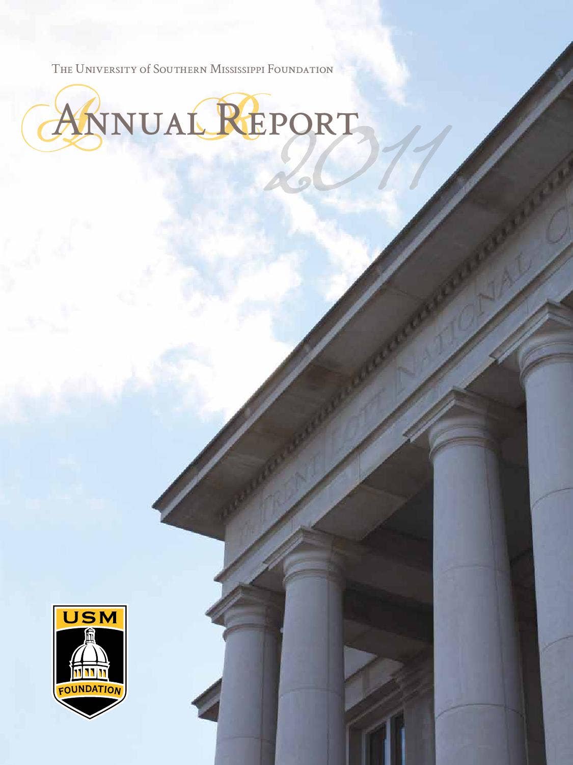 2011 USM Foundation Annual Report by The University of Southern ...