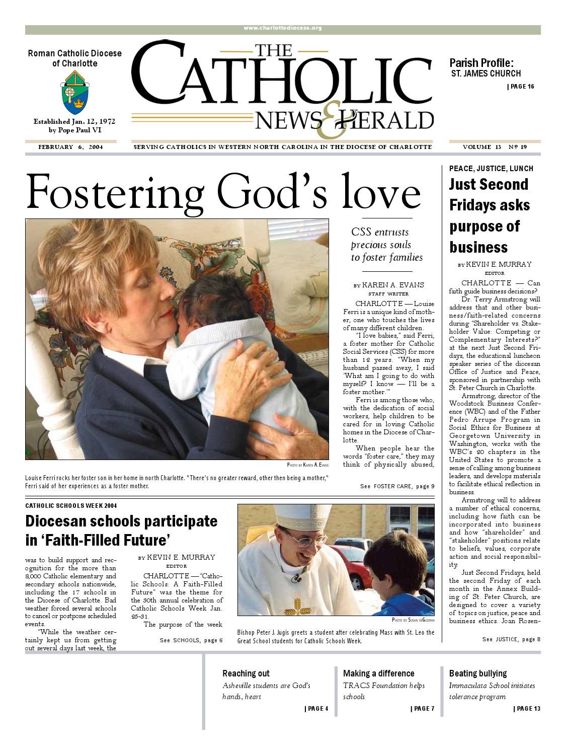 Feb. 6, 2004 by Catholic News Herald - Issuu