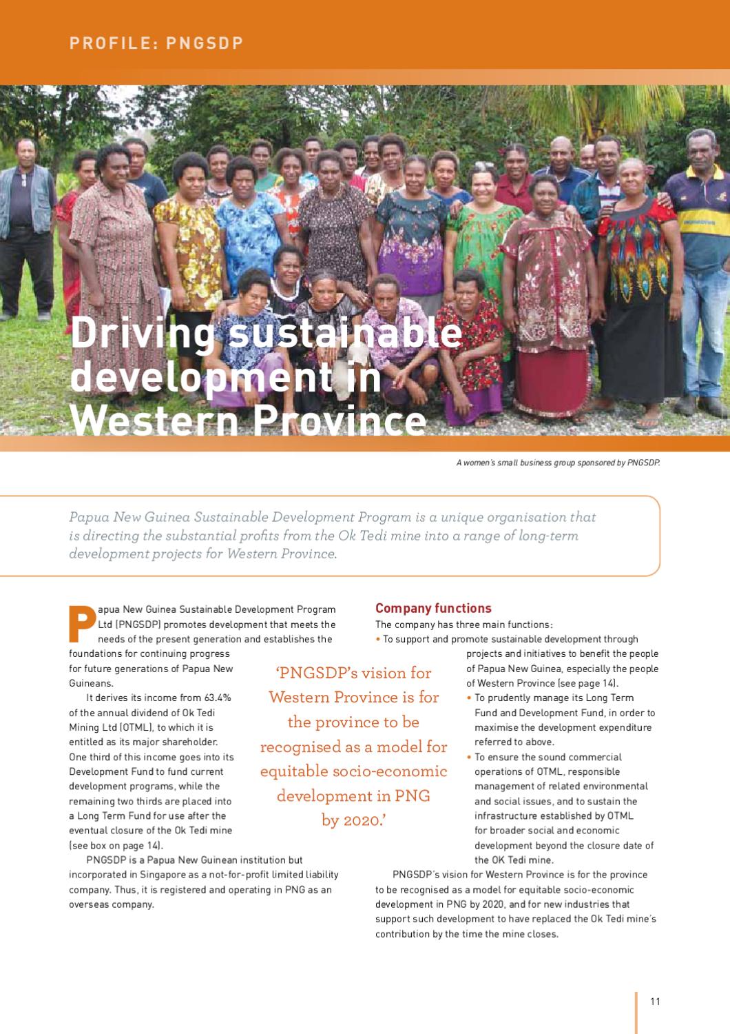 Papua New Guinea's Western Province by Business Advantage International ...