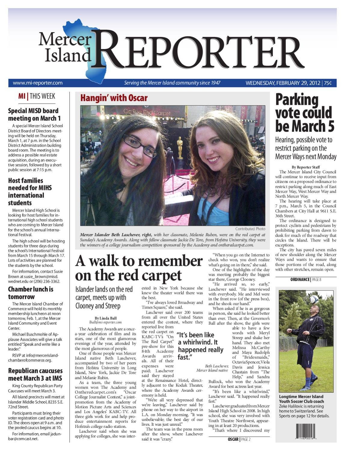 Mercer Island Reporter, February 29, 2012 by Sound Publishing - Issuu