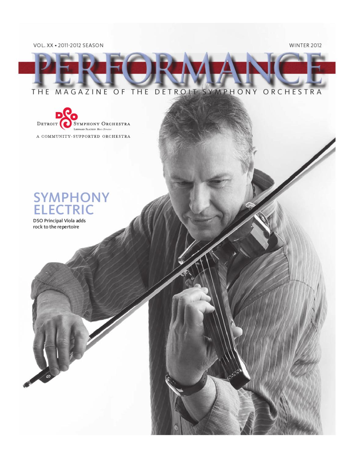 Performance Magazine by Detroit Symphony Orchestra - Issuu