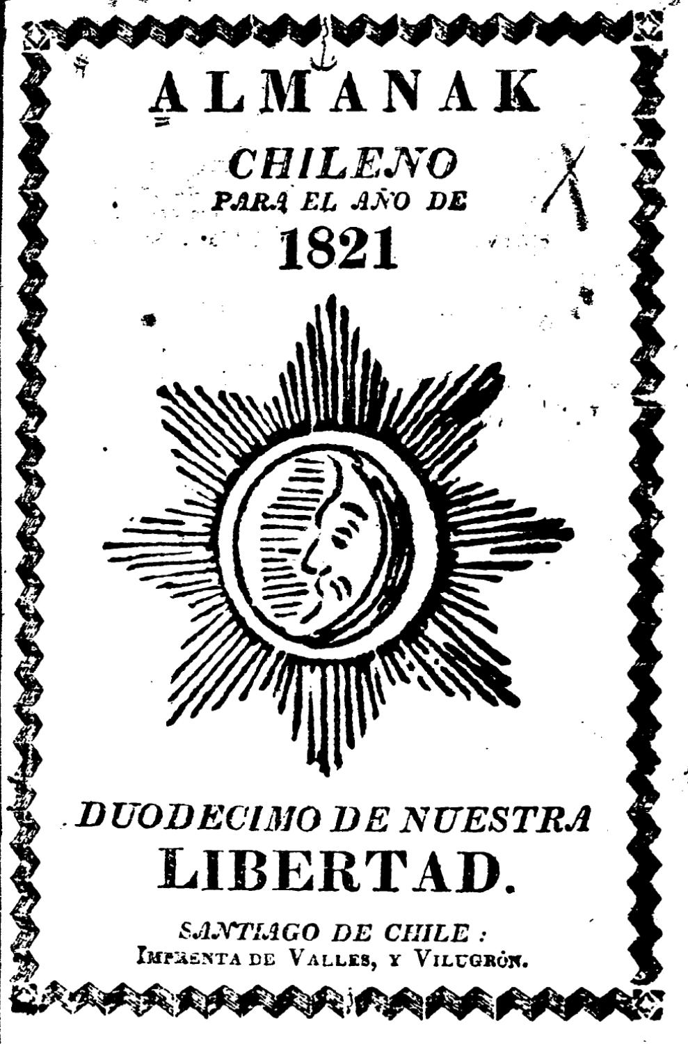Almanque chileno para el año de 1821 by Alberto Manzo Guaquil - Issuu