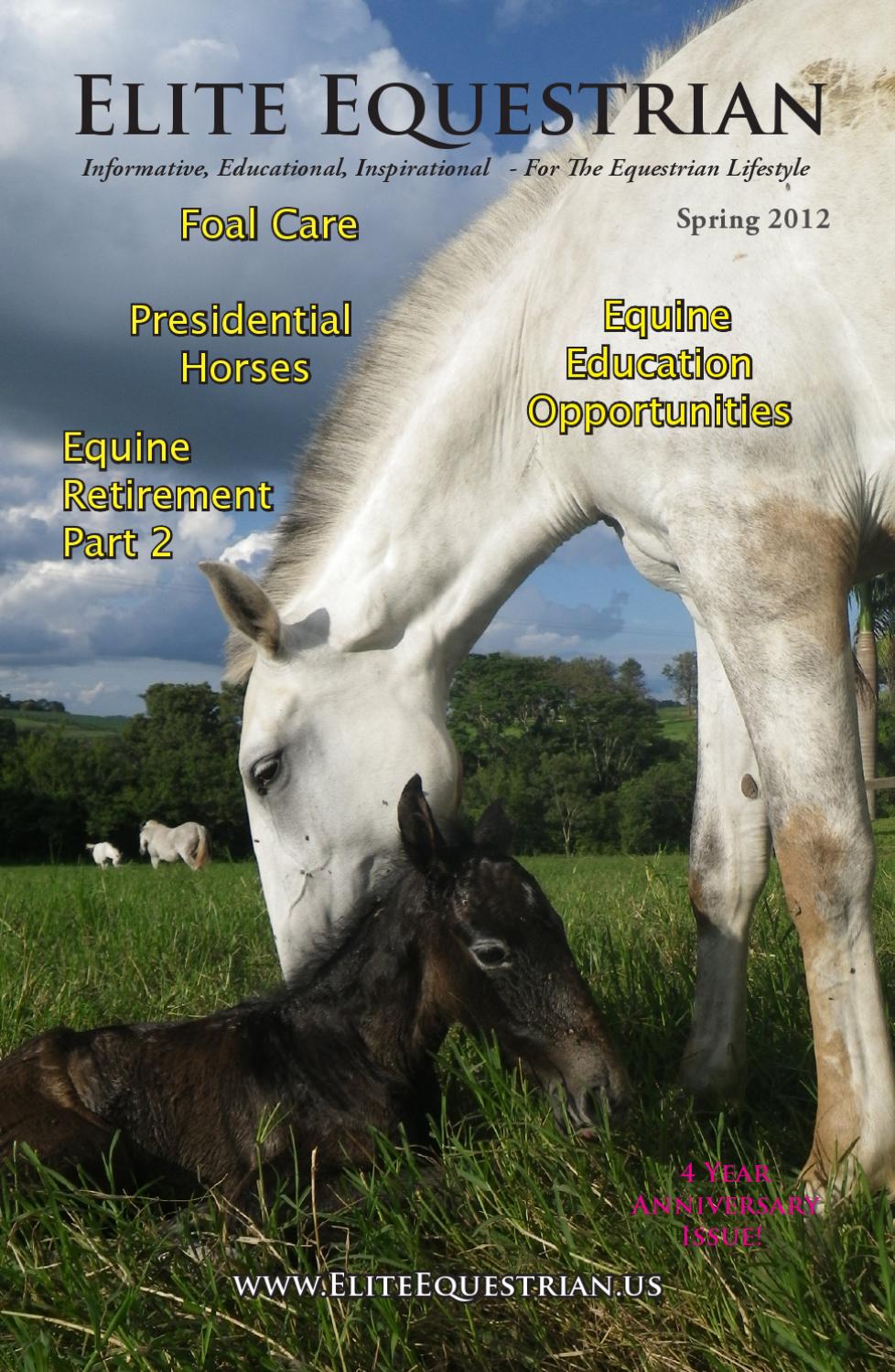 Elite Equestrian magazine spring 2012 issue by Elite Equestrian LLC - Issuu