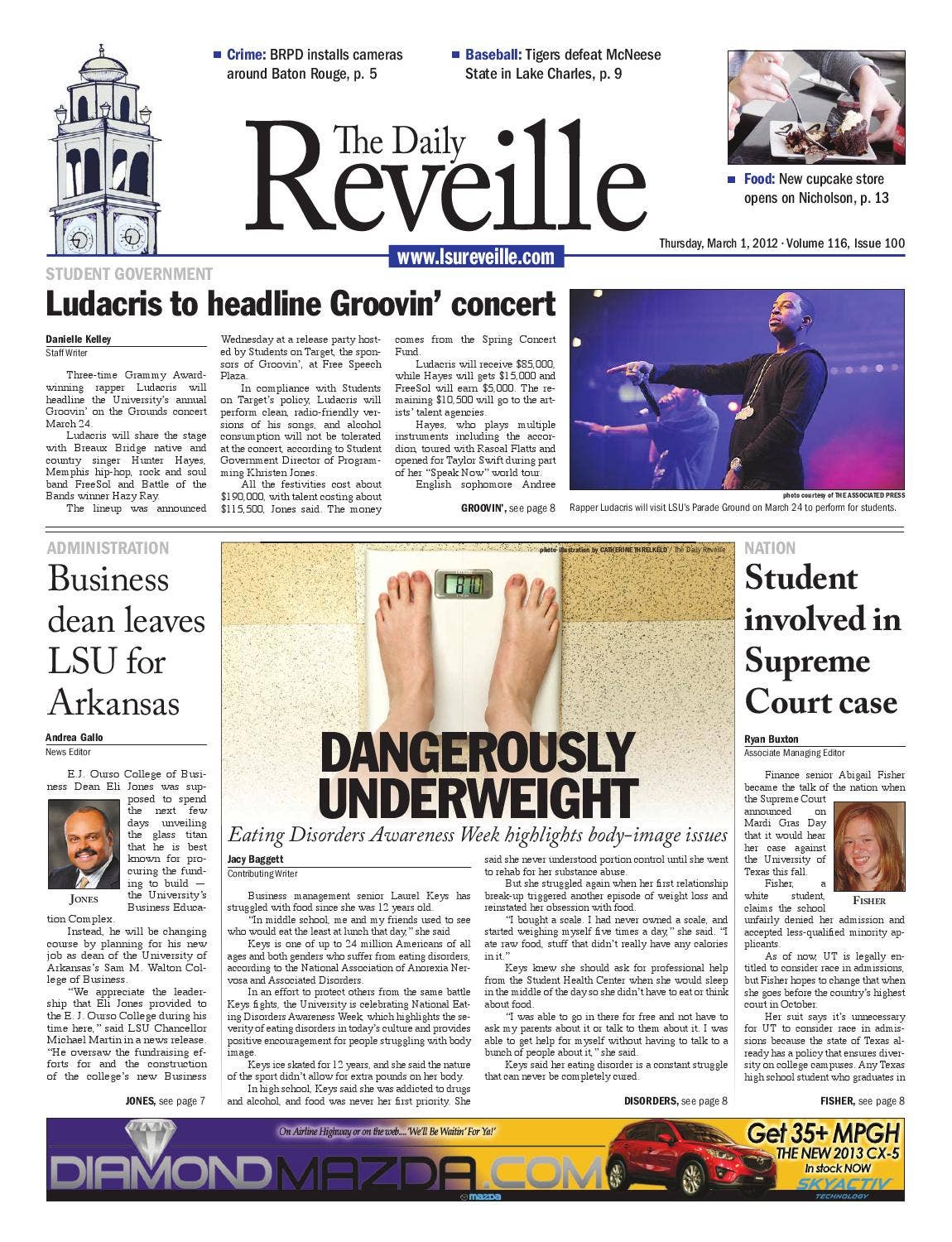 The Daily Reveille - March 1, 2012 by Reveille - Issuu