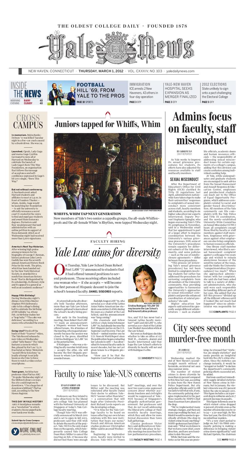 Today's Paper by Yale Daily News - Issuu