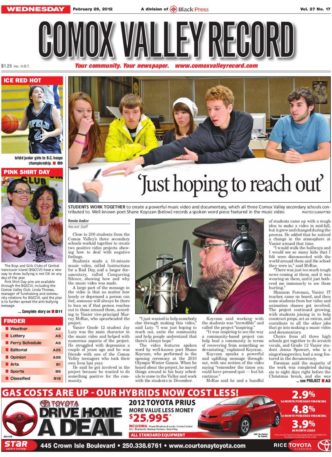 Wednesday February 29, 2012 Comox Valley Record by Comox Valley Record ...