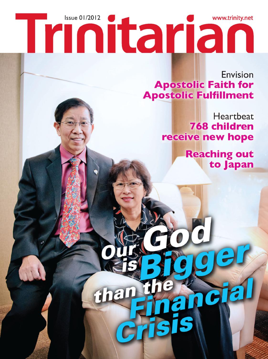 Trinitarian Magazine Issue 1/2012 by Trinity Christian Centre - Issuu