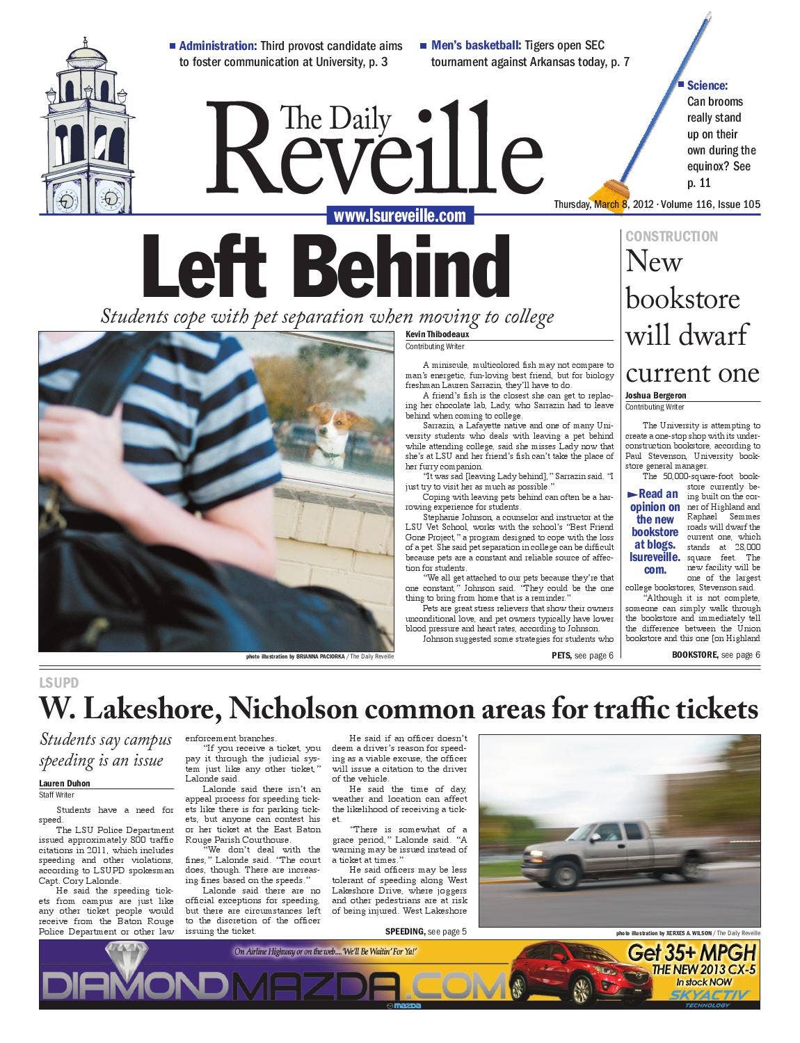 The Daily Reveille - March 8, 2012 by Reveille - Issuu