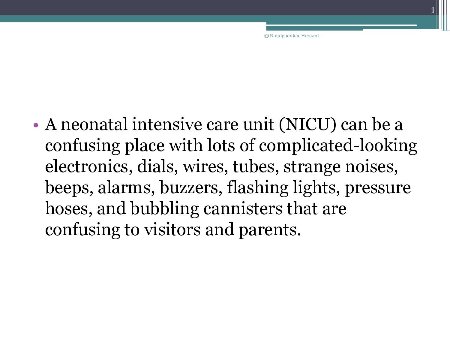 Occupational Therapy in NICU by Hemant Nandgaonkar - Issuu