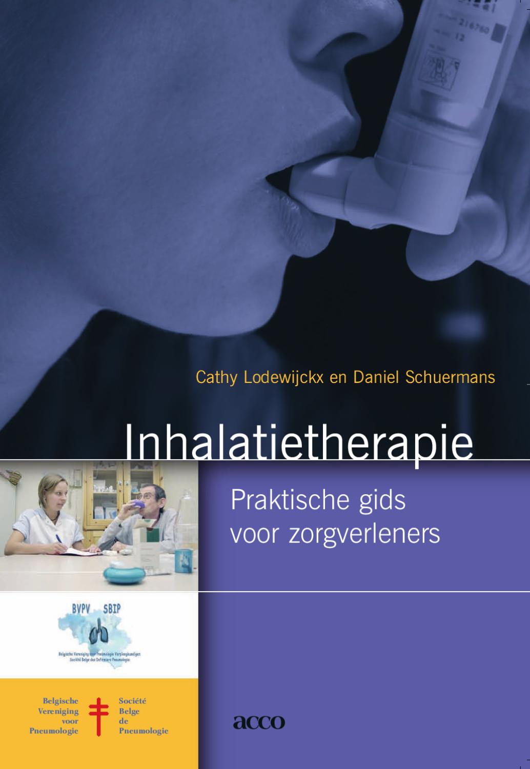Inhalatietherapie - inkijkexemplaar by Uitgeverij Acco - Issuu