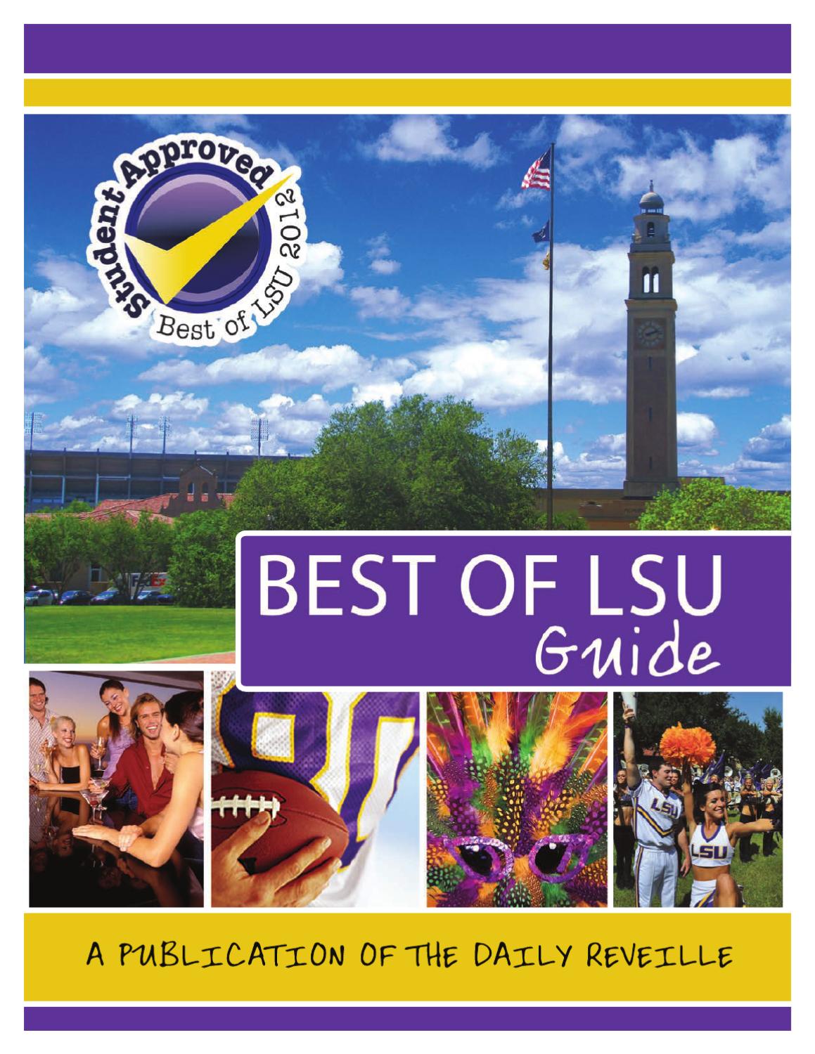 The Daily Reveille - Best of LSU Guide by Reveille - Issuu