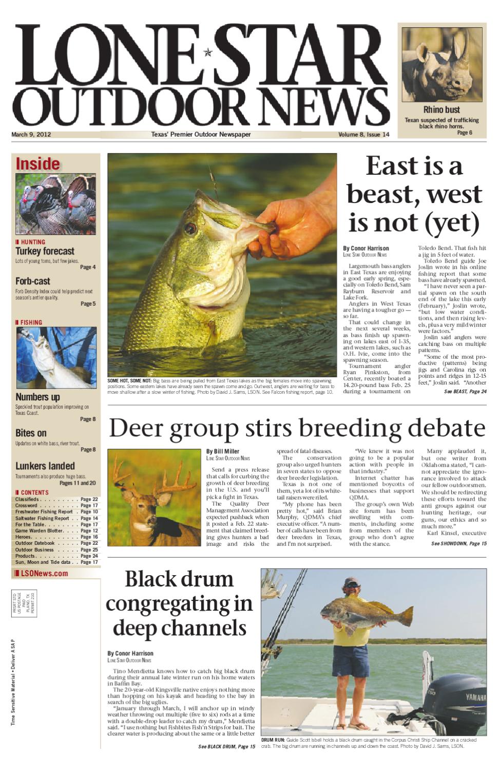 March 9, 2012 - Lone Star Outdoor News - Fishing & Hunting by Lone Star ...