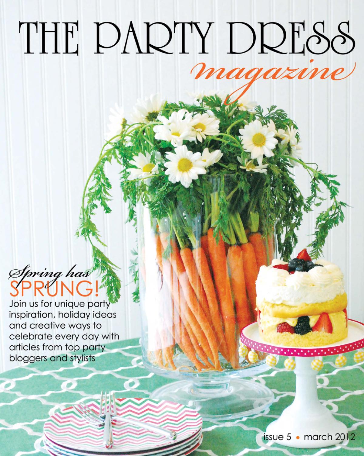 The Party Dress Magazine - Spring 2012 Issue by WH Hostess Social ...