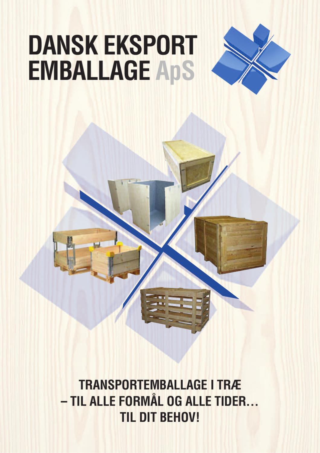 Danske Eksport Emballage produkt blad by CTWeb - Issuu