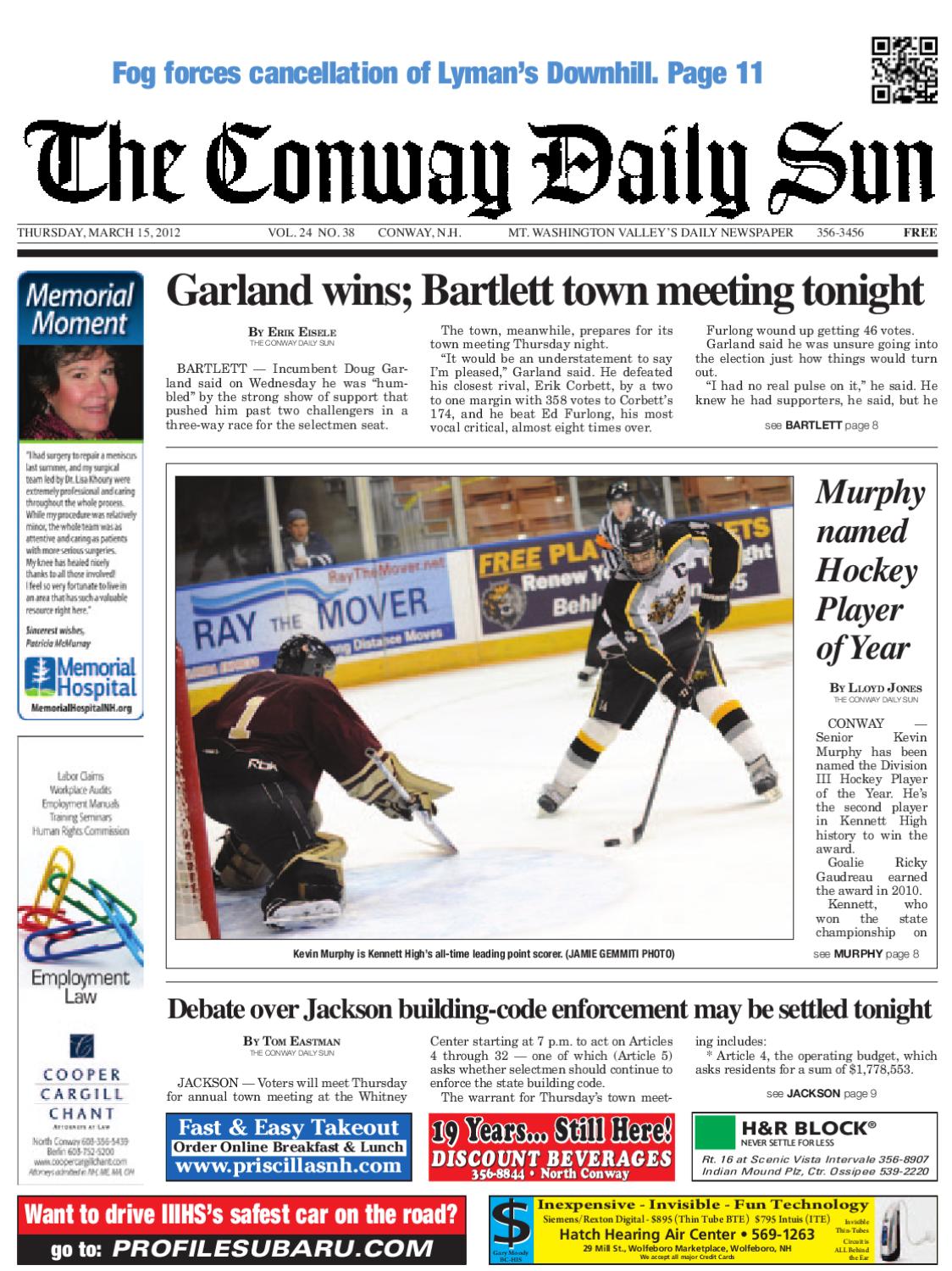 The Conway Daily Sun, Thursday, March 15, 2012 by Daily Sun - Issuu
