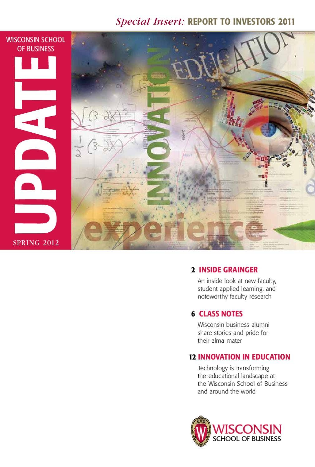 Wisconsin School of Business Update Magazine by University of Wisconsin ...