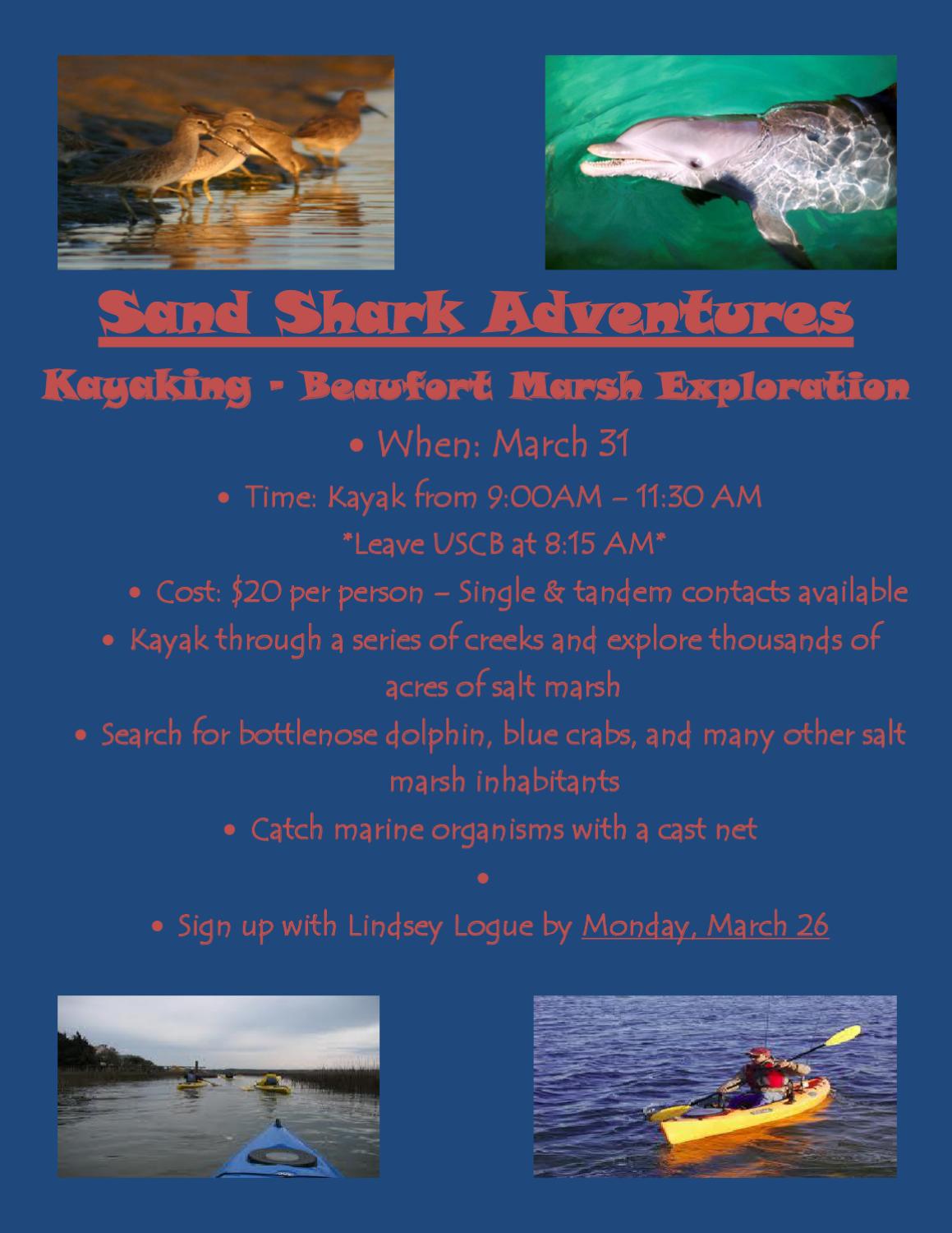 /Beaufort_Kayak_Flyer by University of South Carolina Beaufort (USCB ...