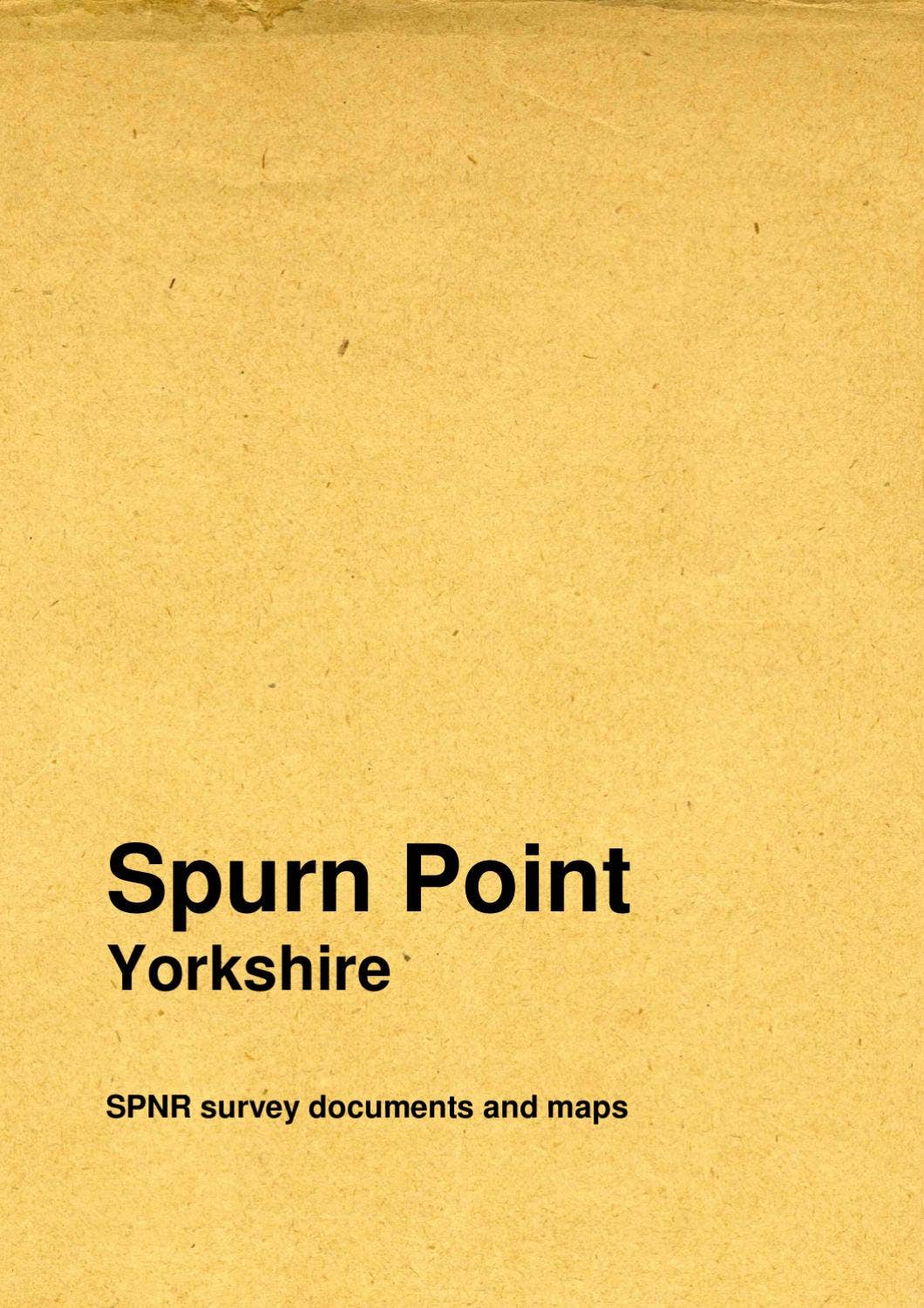 Spurn Point SPNR Surveys and Maps by The Wildlife Trusts - Issuu