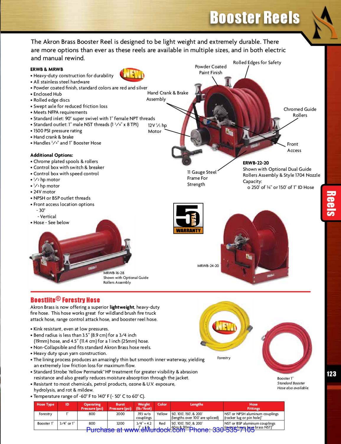 Akron Brass Fire Hose Fittings Adapters Nozzles Department Monitors ...