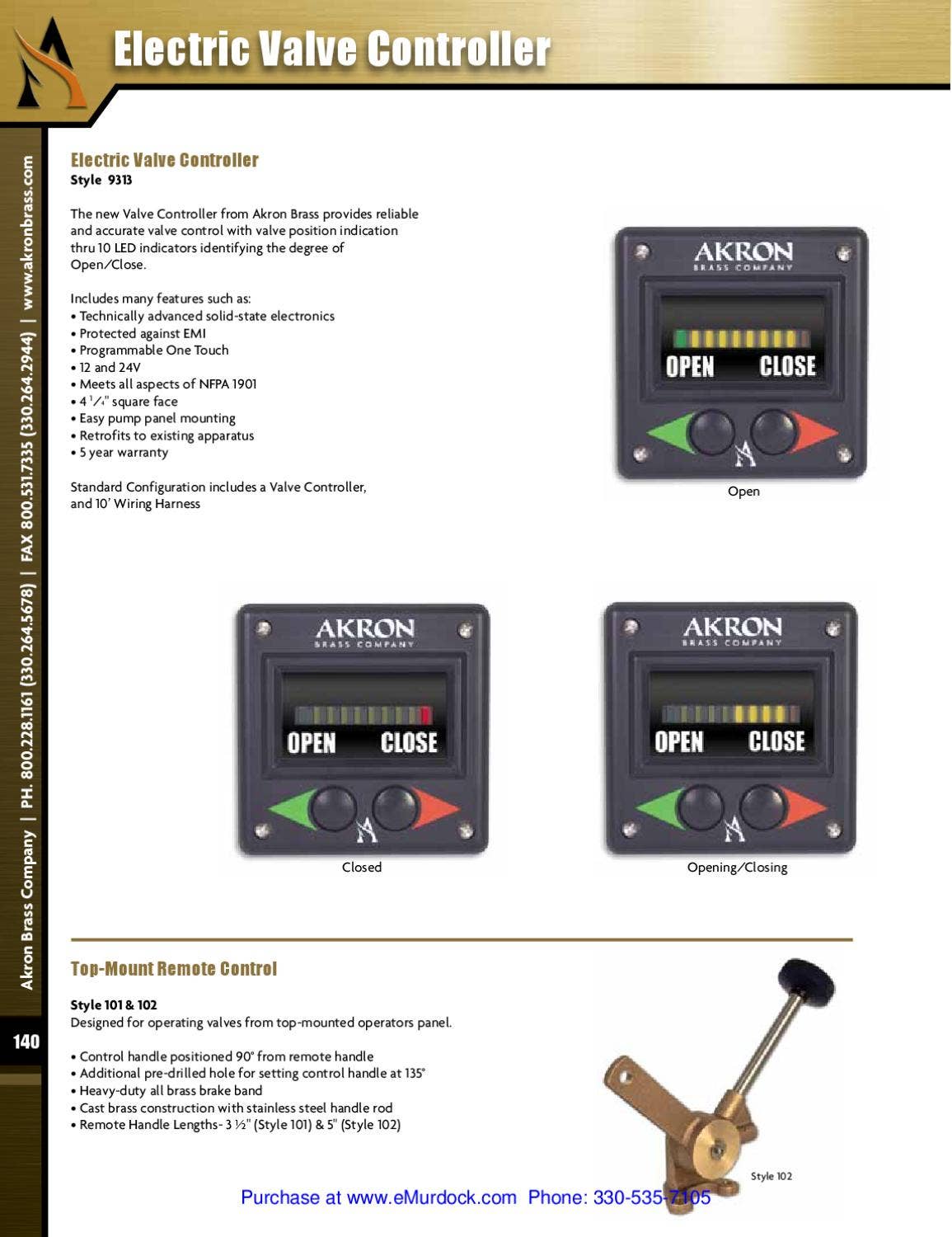 Akron Brass Fire Hose Fittings Adapters Nozzles Department Monitors ...