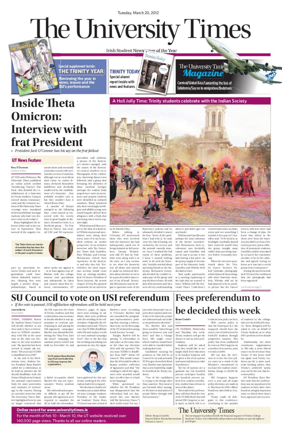 The University Times - Issue 7, Vol 3 by The University Times - Issuu