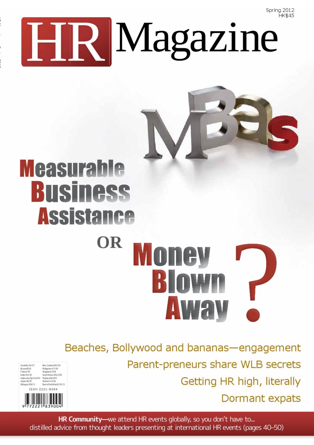 HR Magazine Spring 2012 by HR Magazine - Issuu