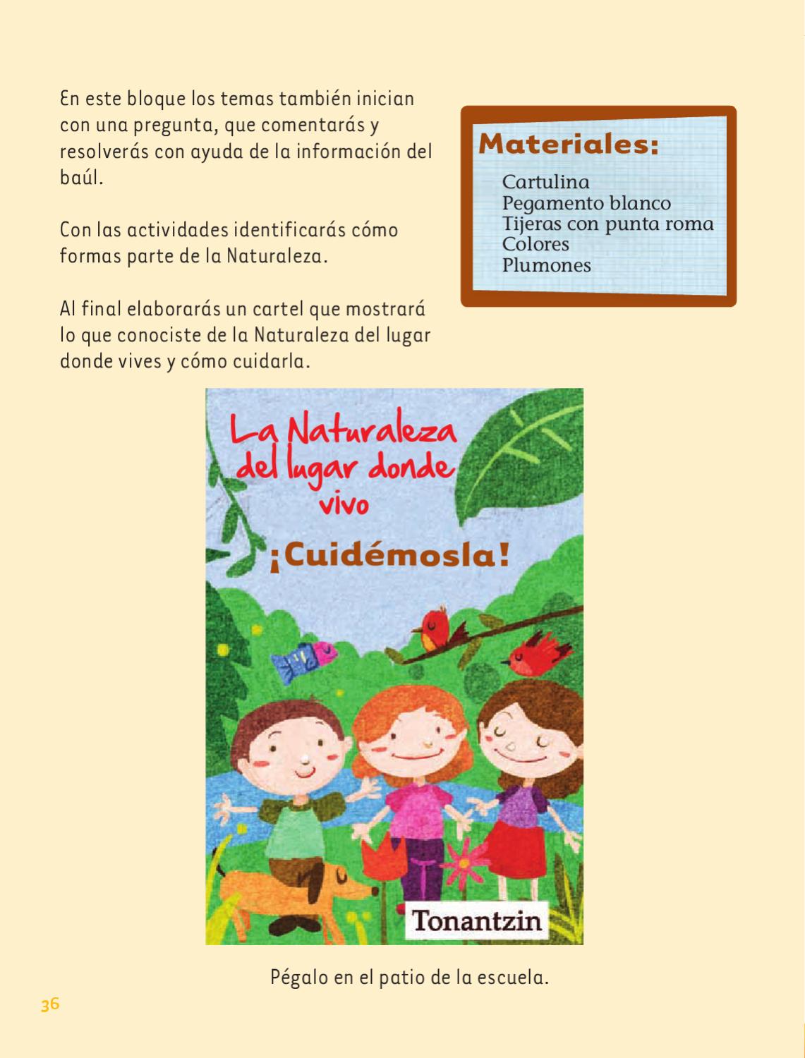 Exploración de la Naturaleza y la Sociedad 1er. Grado by Rarámuri - Issuu