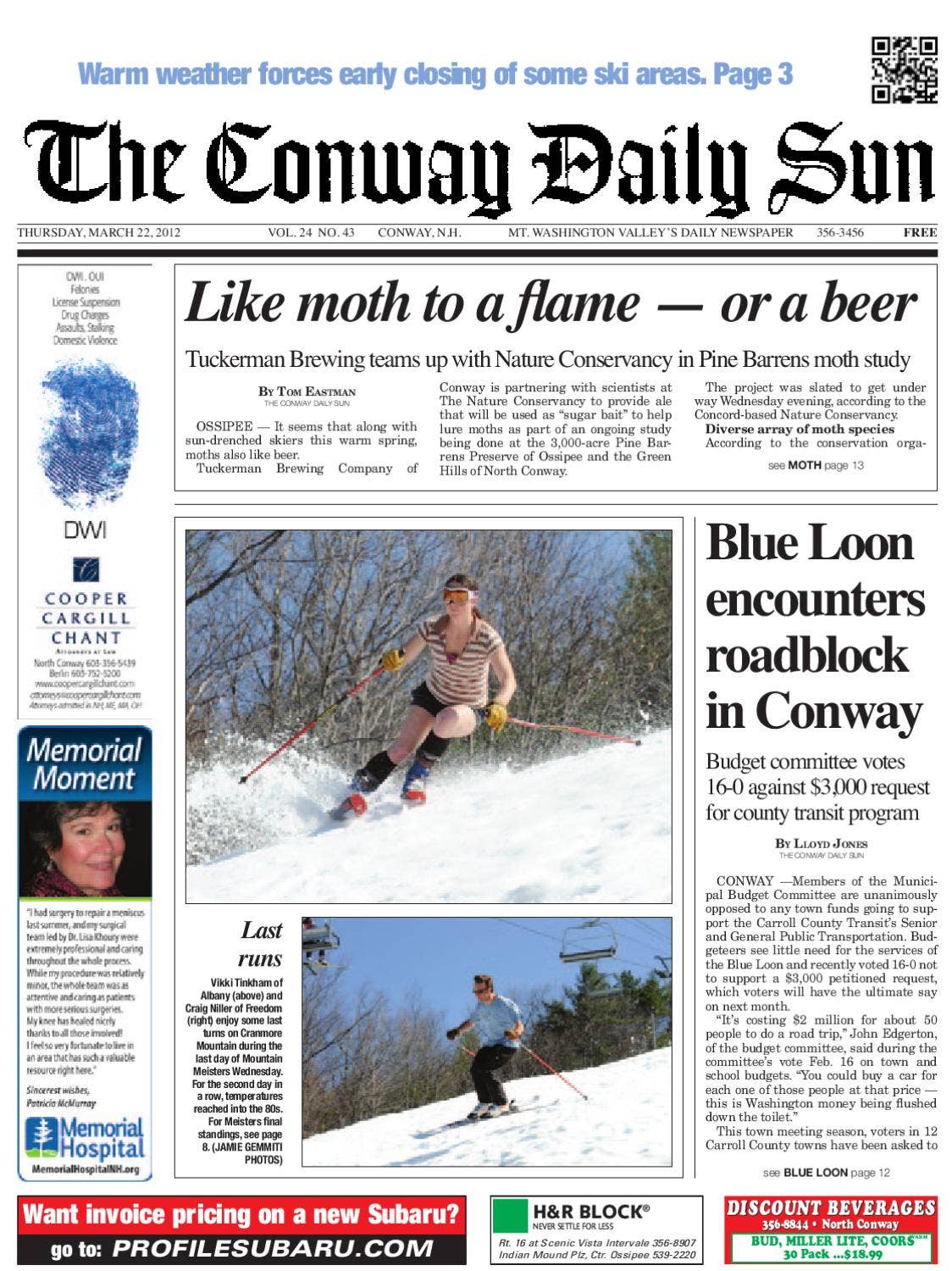 The Conway Daily Sun, Thursday, March 22, 2012 by Daily Sun - Issuu