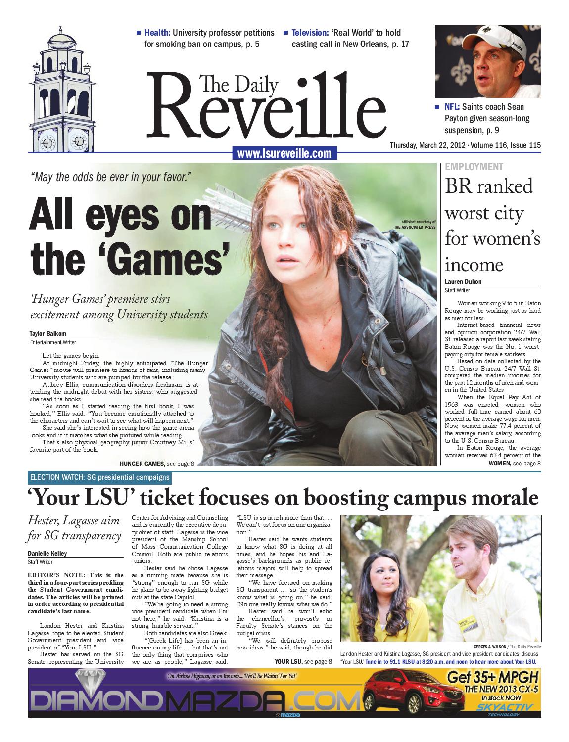 The Daily Reveille - March 22, 2012 by Reveille - Issuu