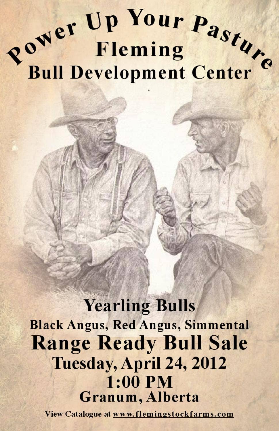 Fleming Bull Development Center Power Up Your Pasture Bull Sale 2012 by ...