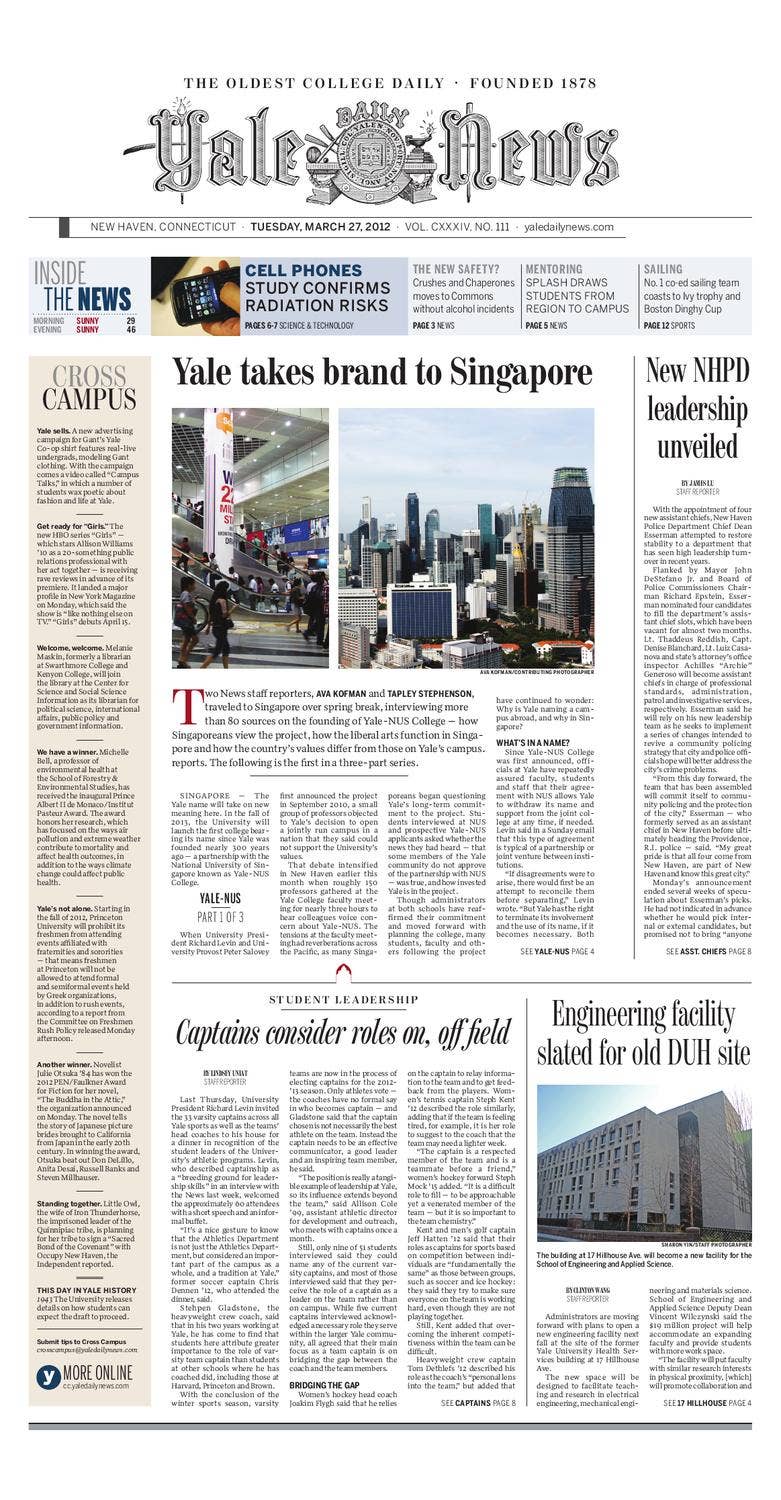 Today's Paper by Yale Daily News - Issuu
