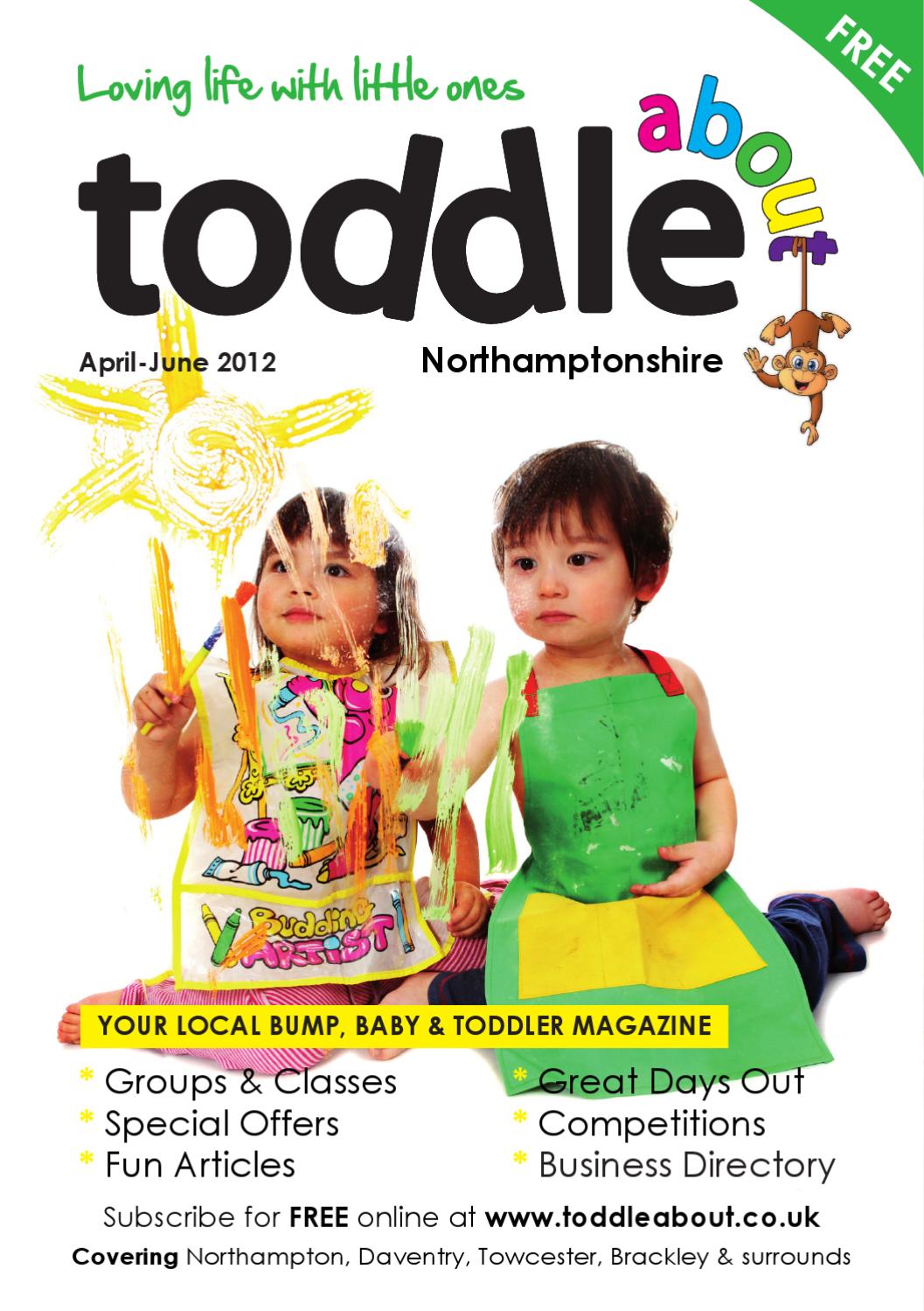 Toddle About Northamptonshire April - June 2012 by Toddle About ...