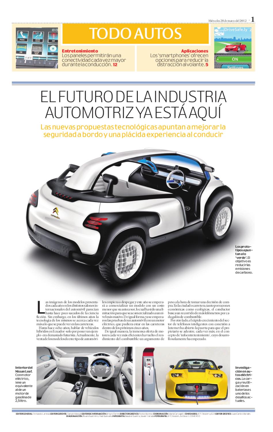 Todo autos, un especial de EL COMERCIO by El Comercio - Issuu