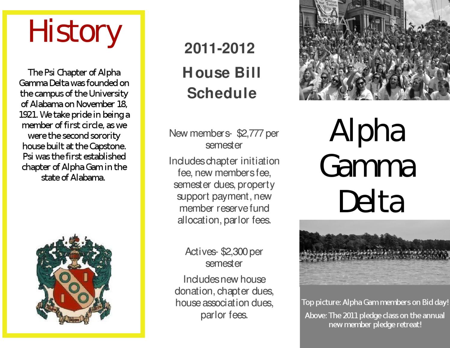 Alpha Gamma Delta by Alabama Panhellenic Association - Issuu