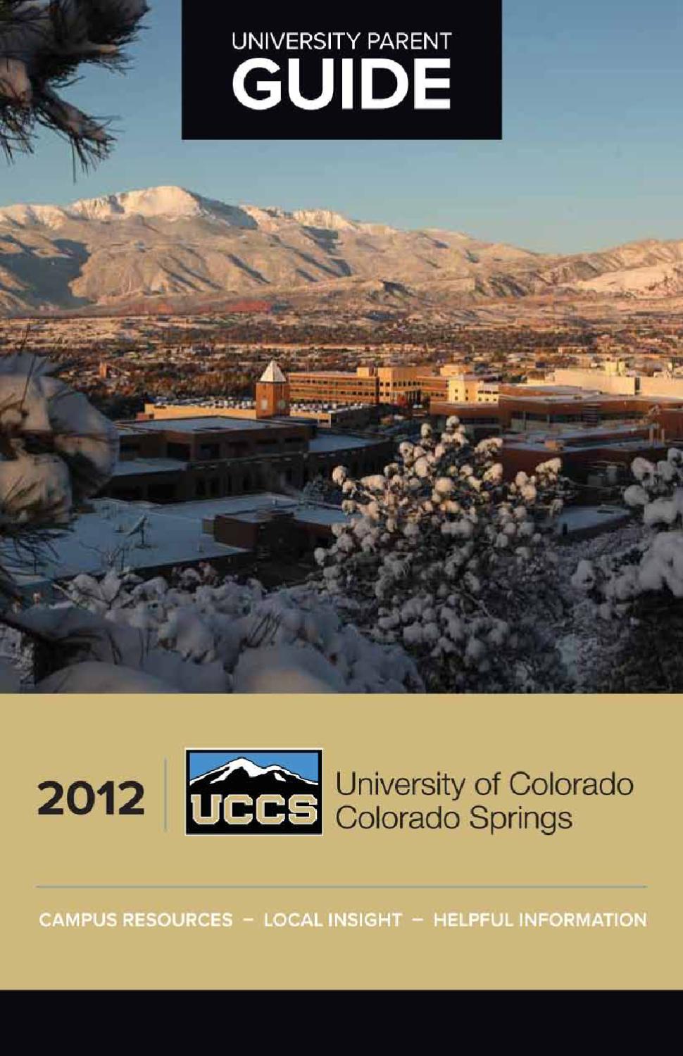 Parent Guide 2012 by UCCS - Issuu