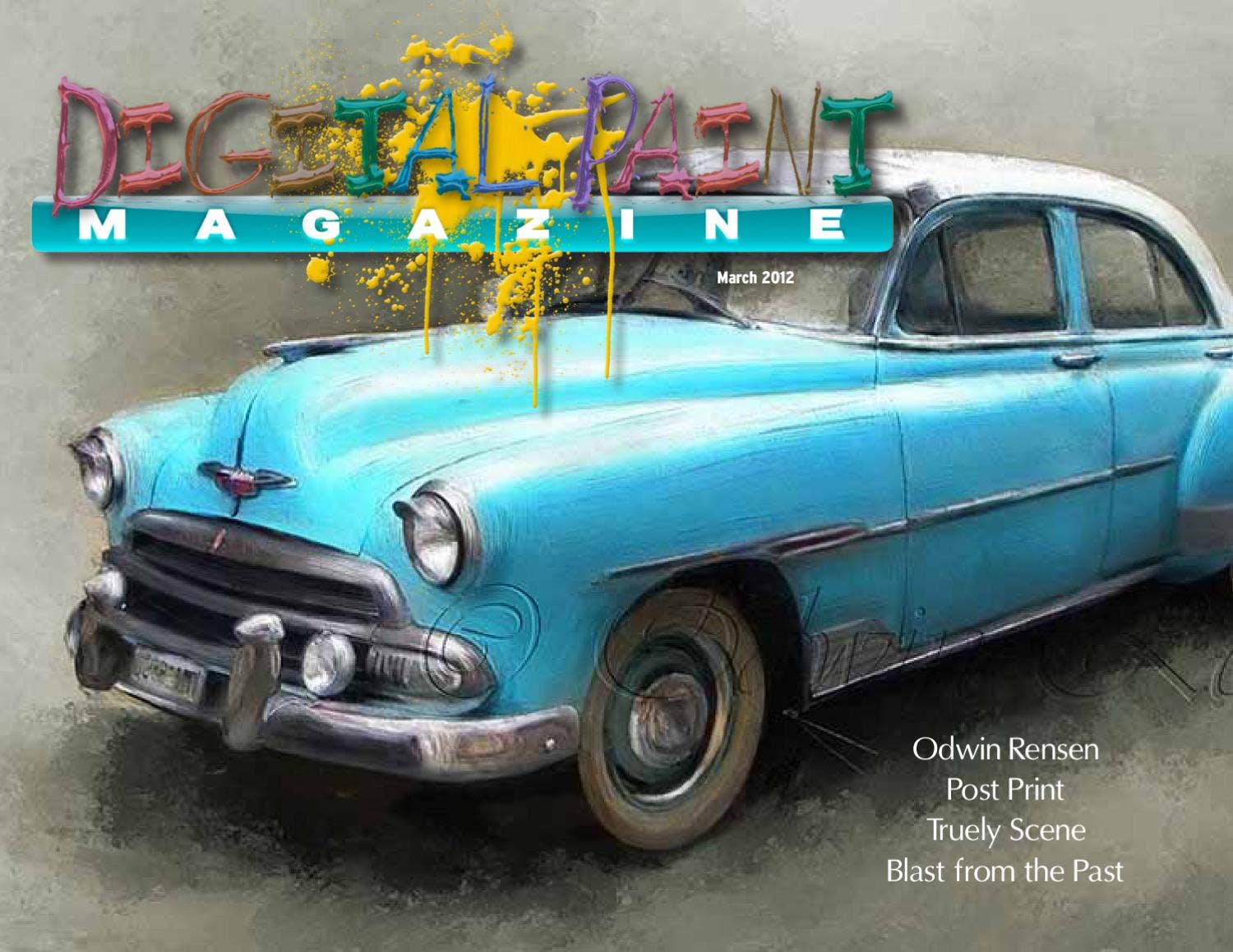 March 2012 Issue Digital Paint Magazine by Digital Painting Magazine ...