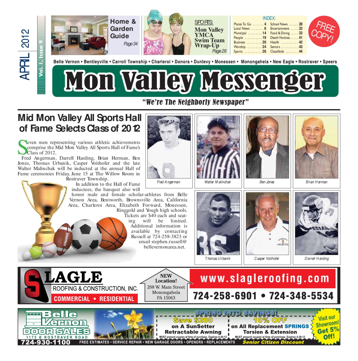 Mon Valley Messenger April 2012 by South Hills Mon Valley Messenger - Issuu