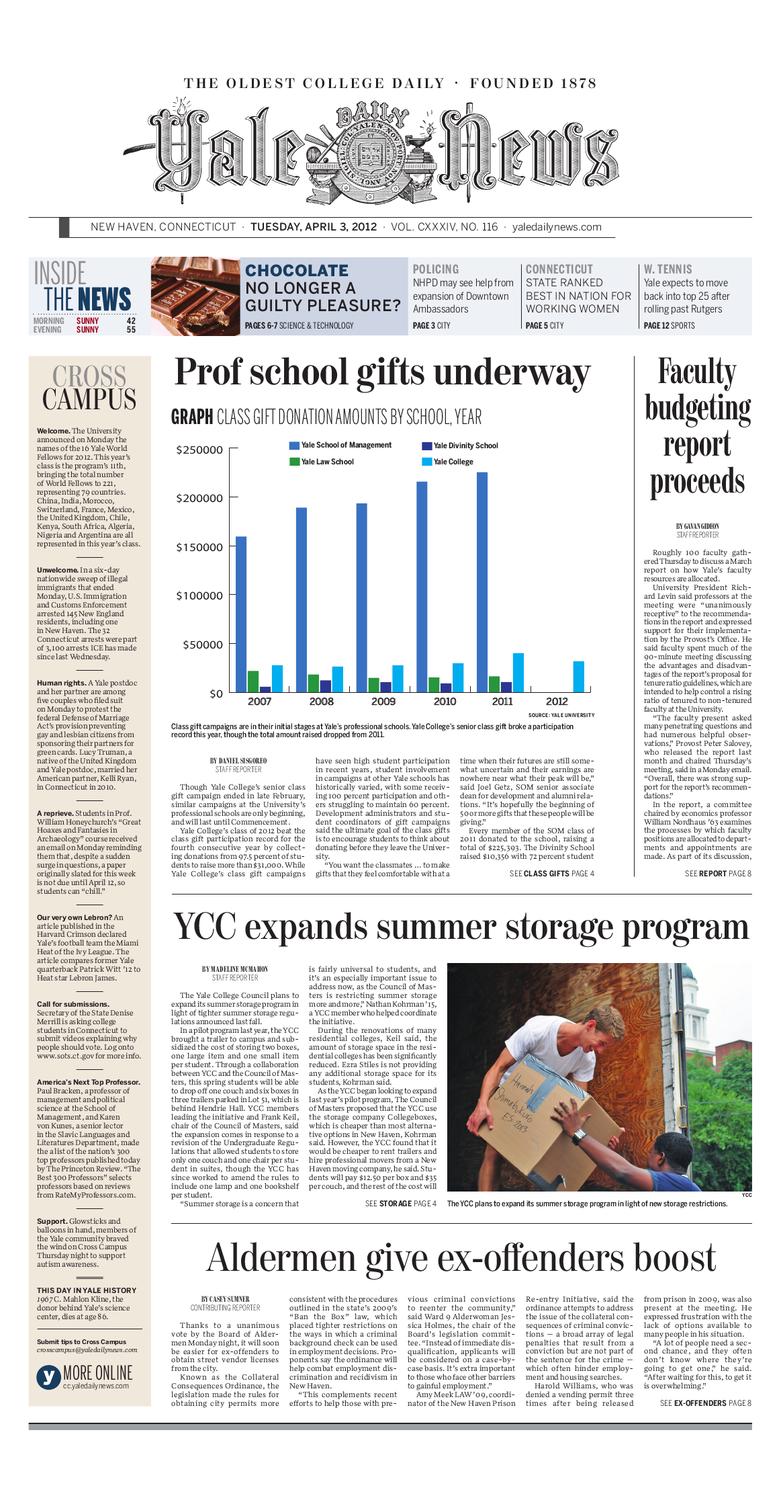 Today's Paper by Yale Daily News - Issuu