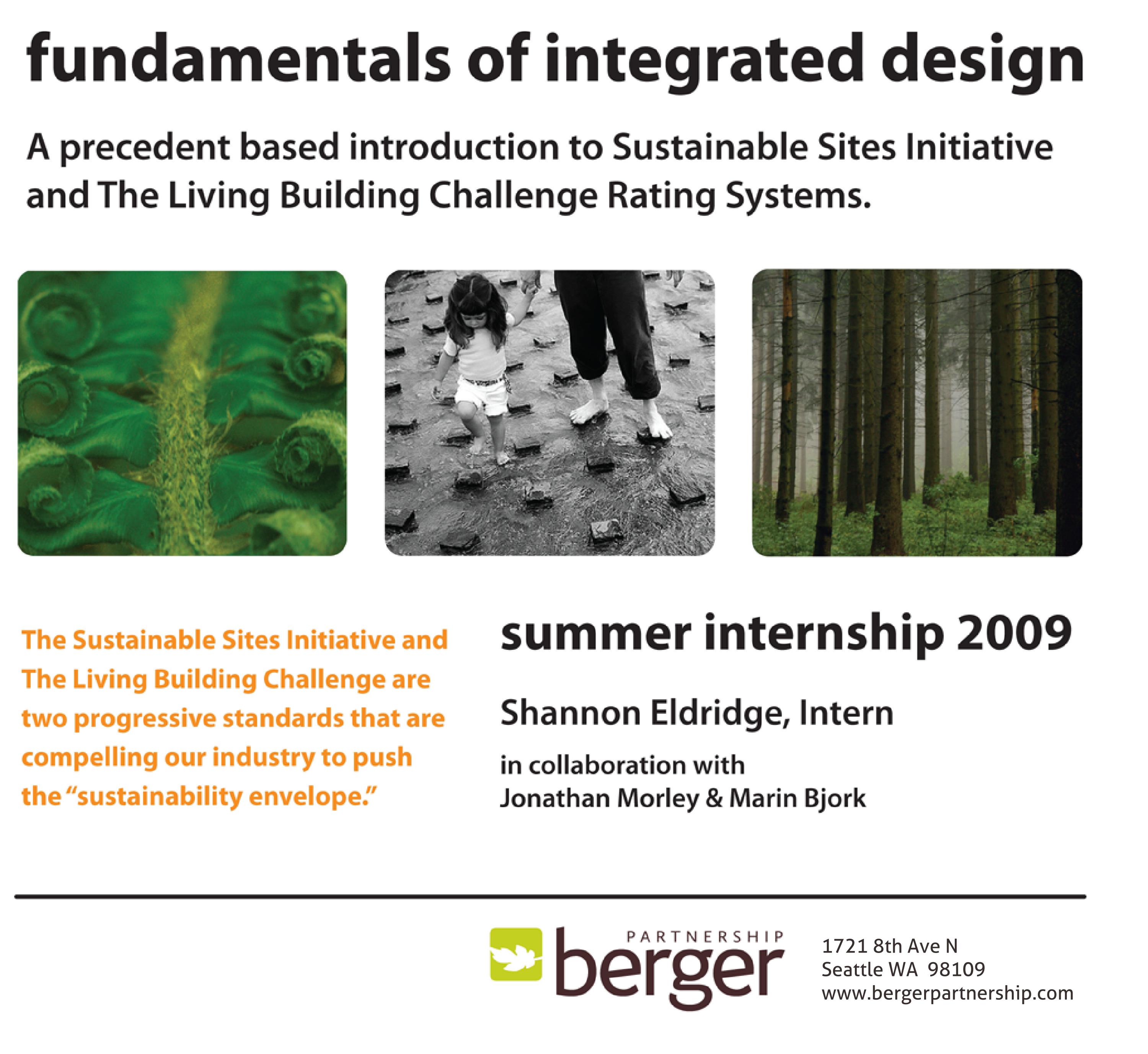 Fundamentals of Integrated Design by Berger Partnership - Issuu