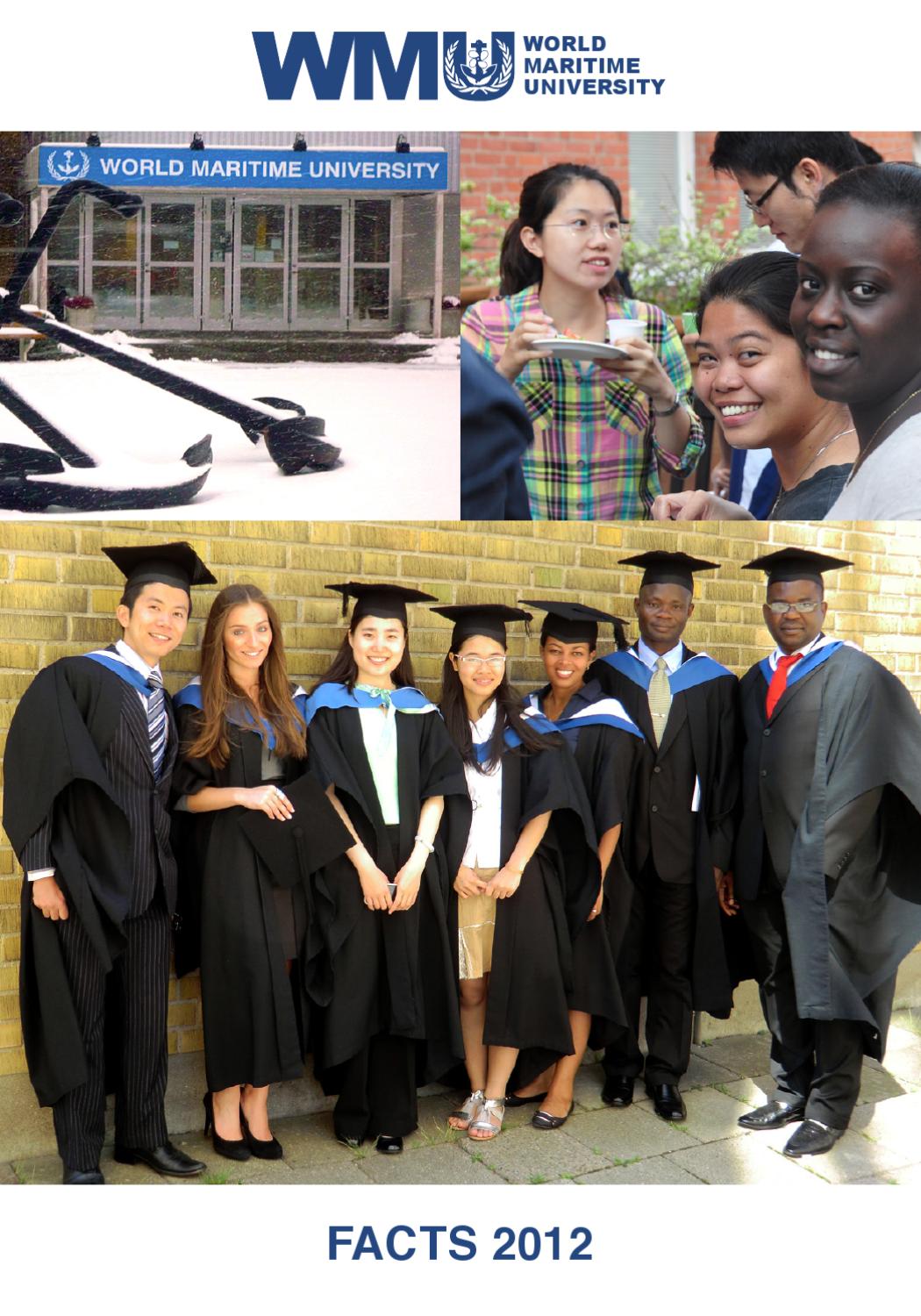 WMU Facts 2012 by World Maritime University - Issuu