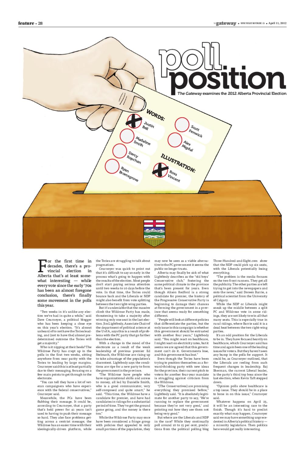 Poll Position by The Gateway - Issuu
