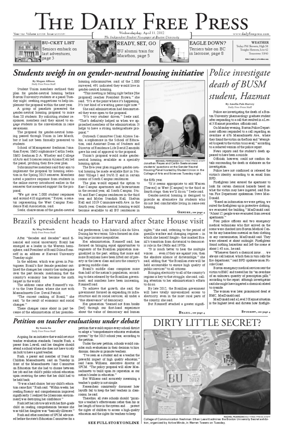 4-11-2012 by The Daily Free Press - Issuu