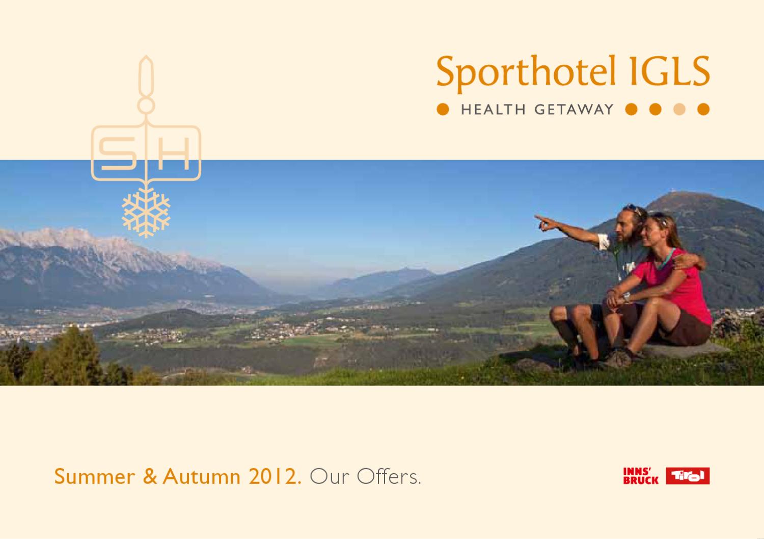 Sporthotel IGLS, Innsbruck-Igls, Tyrol, Austria by marketing deluxe - Issuu